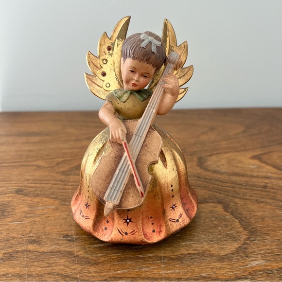 Reuge | Holiday | Reuge Vintage Angel Playing Cello Swiss Musical ...